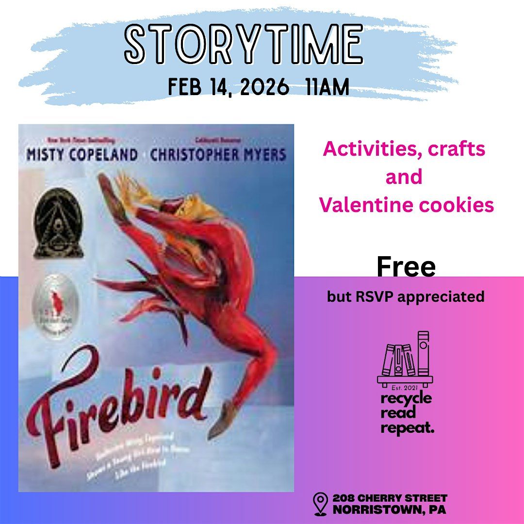 I Love Story Time at 208 Cherry St, Norristown on 20th February, 2026