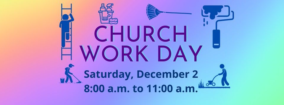 Church Work Day, December 2023 at MCC Tampa on 2nd December, 2023