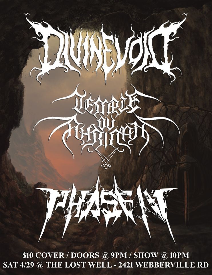 Divine Void, Temple ov Ahriman, Phase IV | The Lost Well, Austin, TX ...