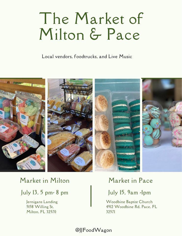 Popup Bakery @ The Market of Milton at 5158 Willing St, Milton, FL ...