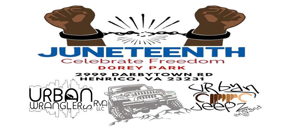 Juneteenth Jeep Celebrations | Dorey Park Henrico, Richmond, VA | June ...