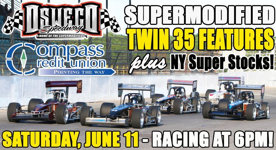 Compass Credit Union Novelis Supermodified Twin 35s with Sunoco New ...