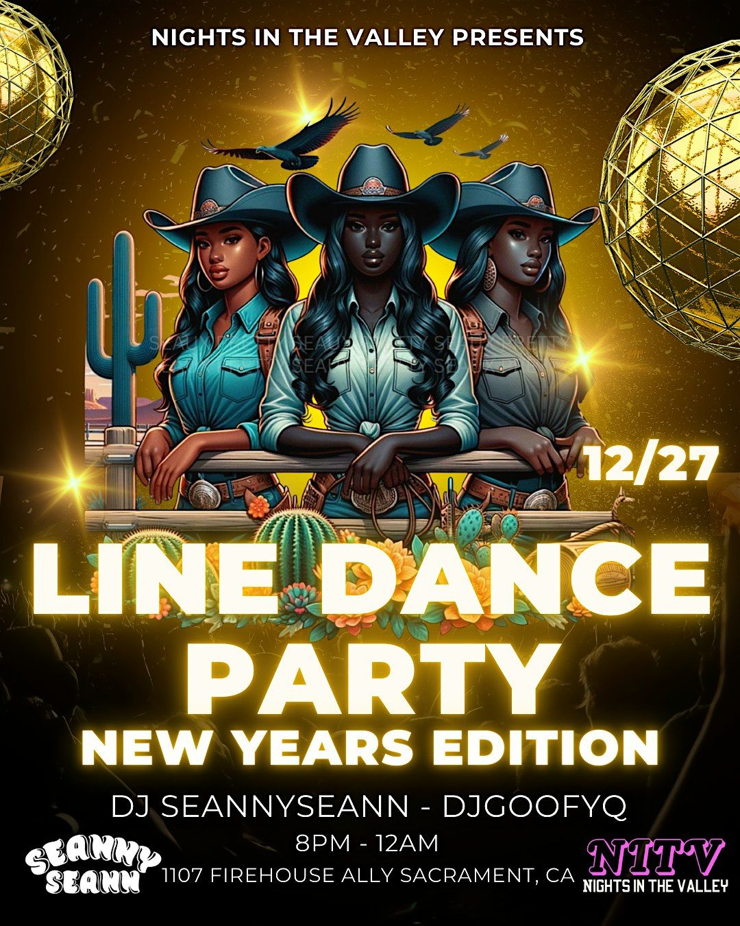 Goodbye 2025 Line Dance Party at 1107 Firehouse Alley, Sacramento on ...