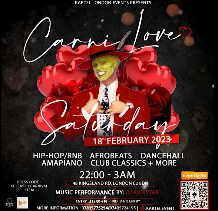 CARNI LOVE 2023 at Rolling Stock London on 18th February, 2023