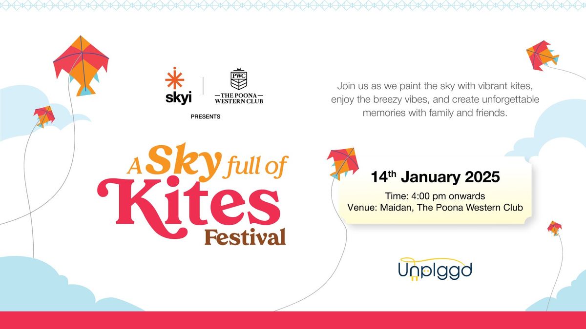 Kite Festival - Kite Full of Sky | The Poona Western Club, Pune, MH ...