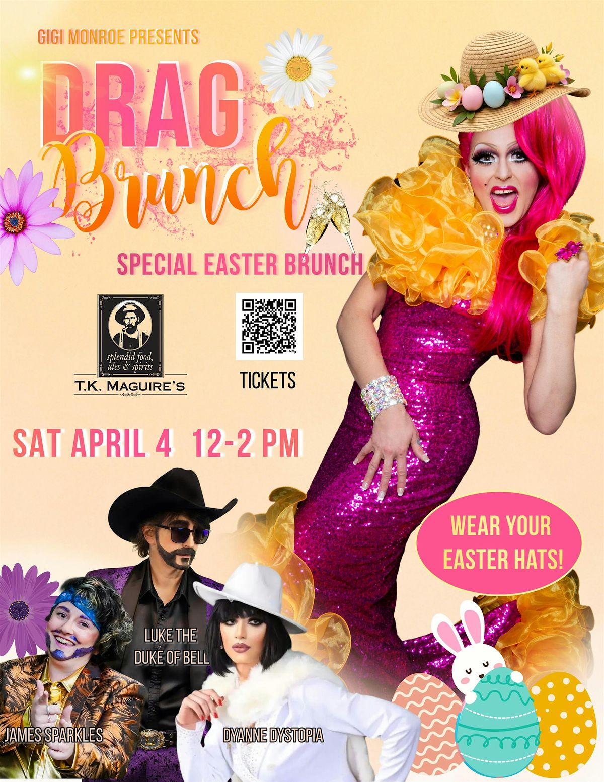 Gigis Easter Drag Brunch! at TK Maguire's, Juneau on 4th April, 2026