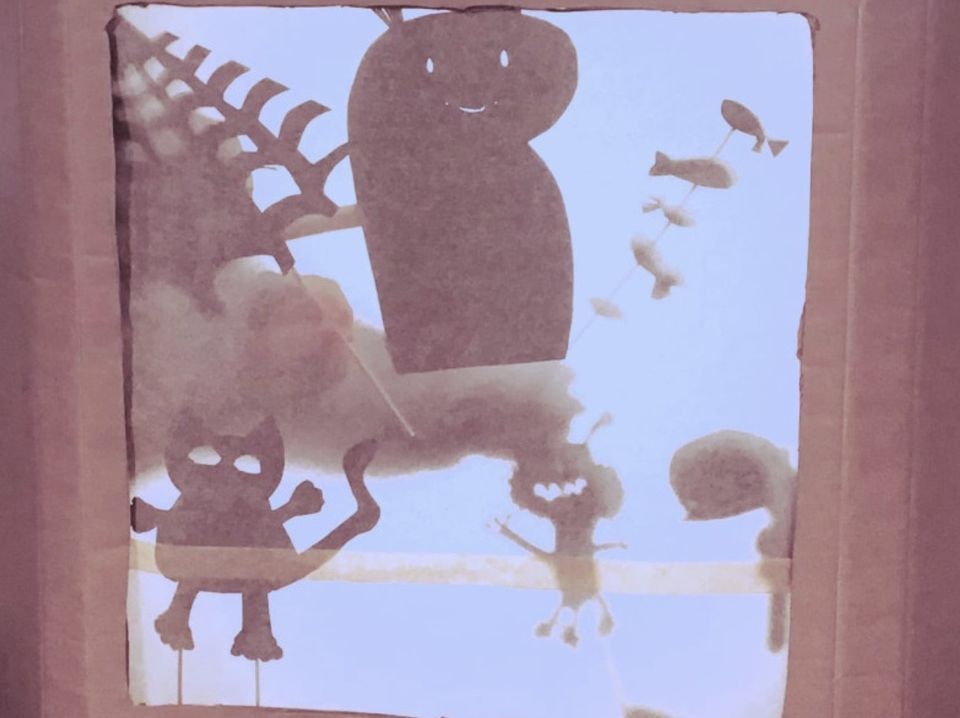 The Blank Page Project: Shadow Storytelling: sensory puppetry theatre ...
