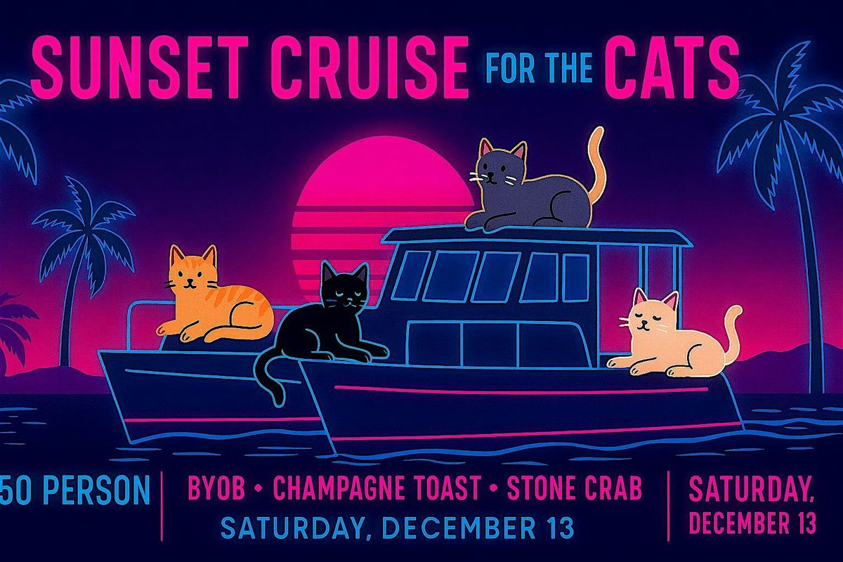 Whiskers at Sunset at Island Girls Excursions LLC, Marathon on 13th ...