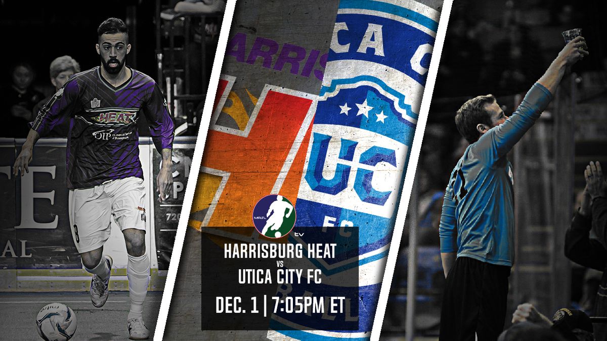 Utica City FC vs. Harrisburg Heat | Adirondack Bank Center at Utica ...