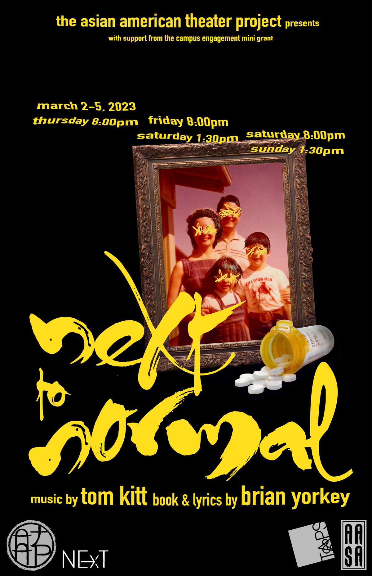 next to normal | Nitery Theater, Stanford, CA | March 4, 2023