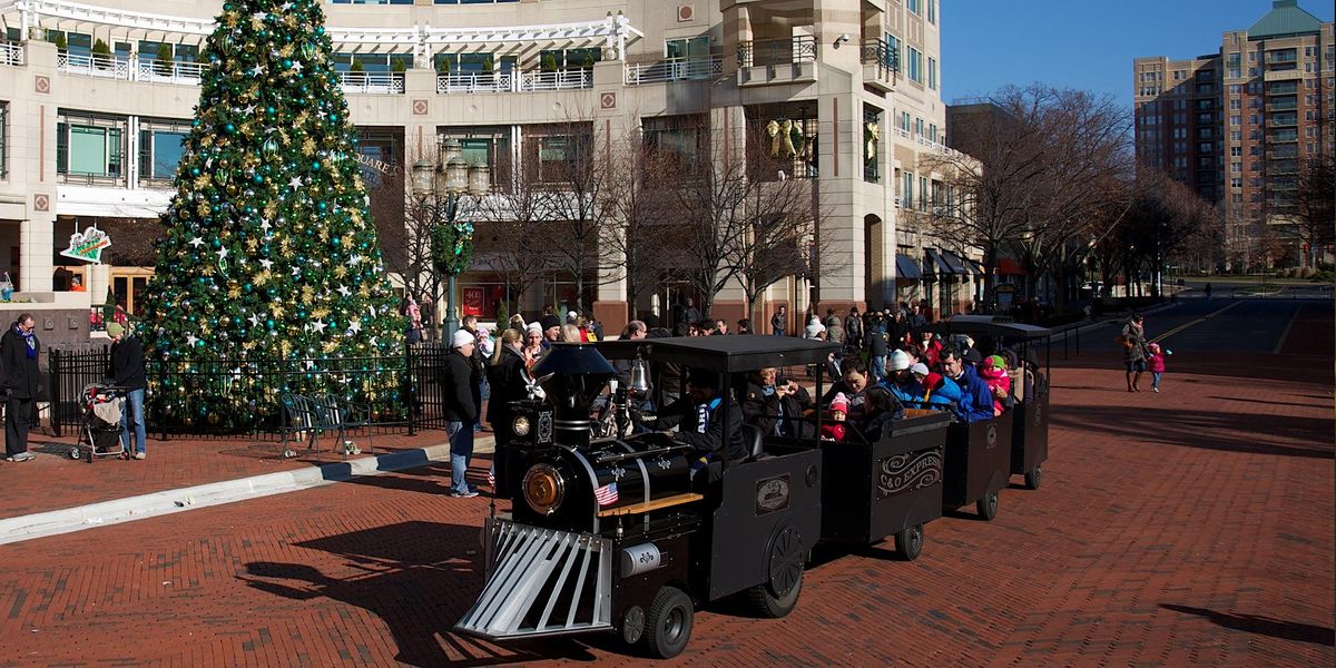Holiday Train Rides at Reston Town Center | Reston Town Center ...