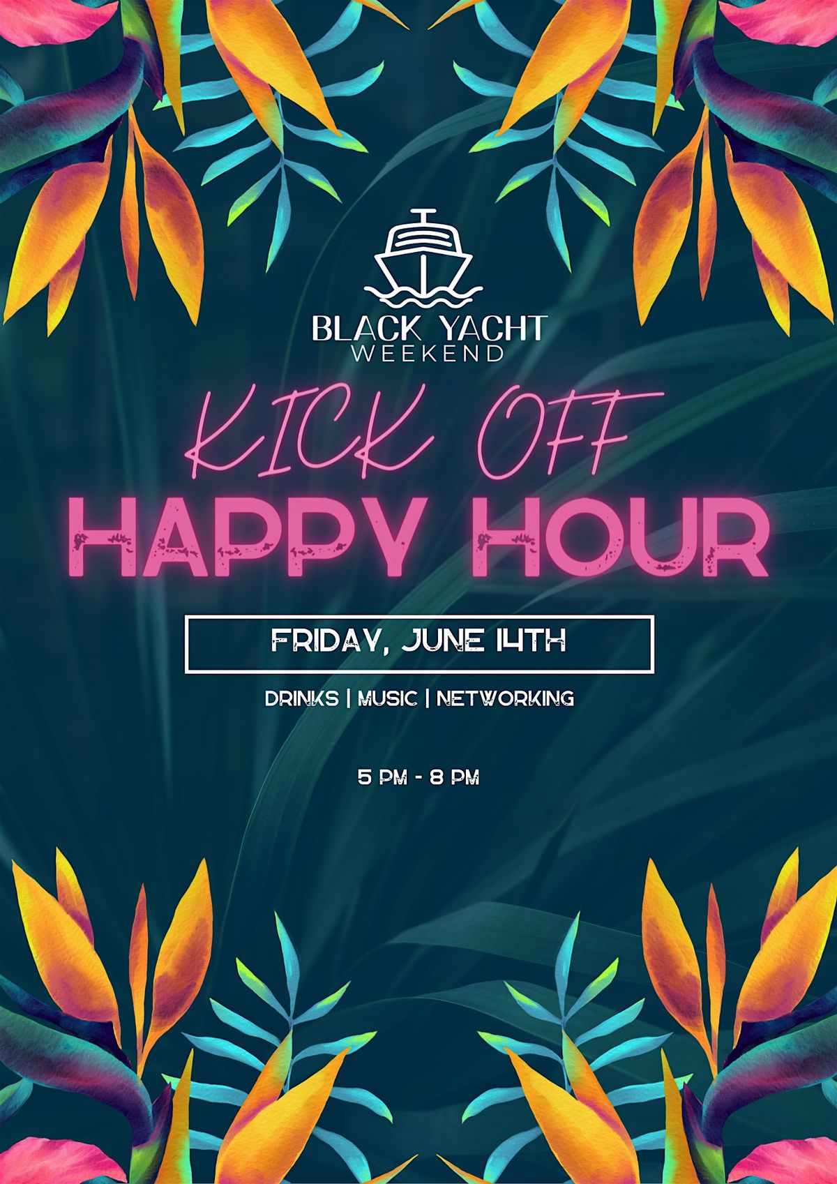 Riverwalk Happy Hour - Kickoff Event for Black Yacht Weekend | Island ...