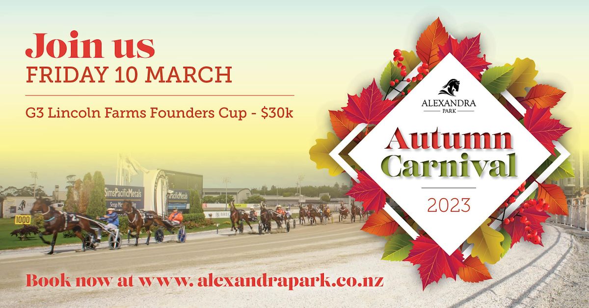 Autumn Harness Racing at Alexandra Park at Alexandra Park Raceway ...