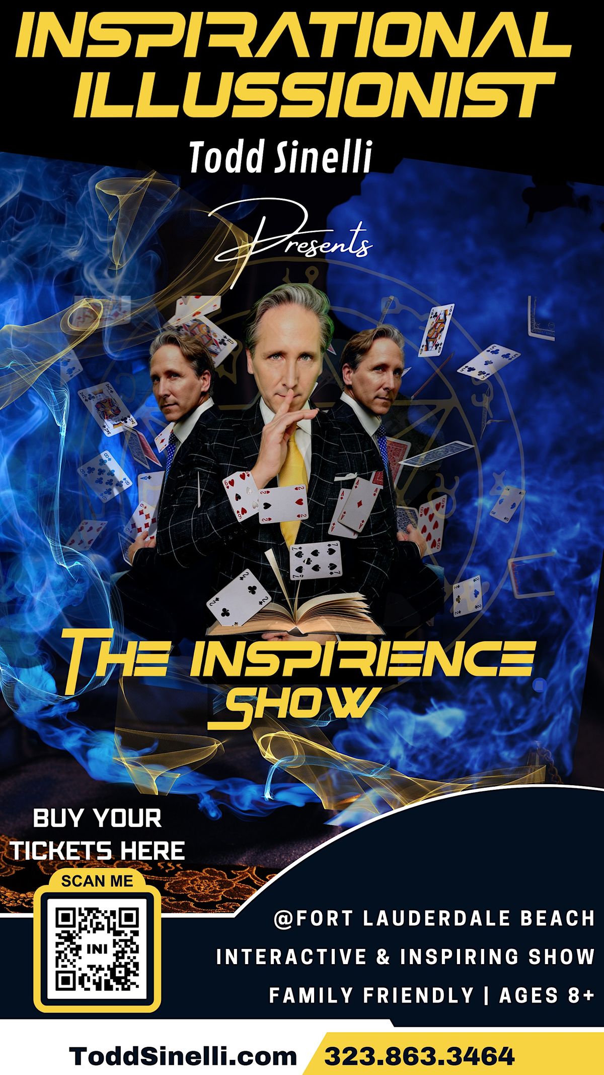 The INSPIRIENCE / illusionist Todd Sinelli | Casa Del Mare Ristorante ...