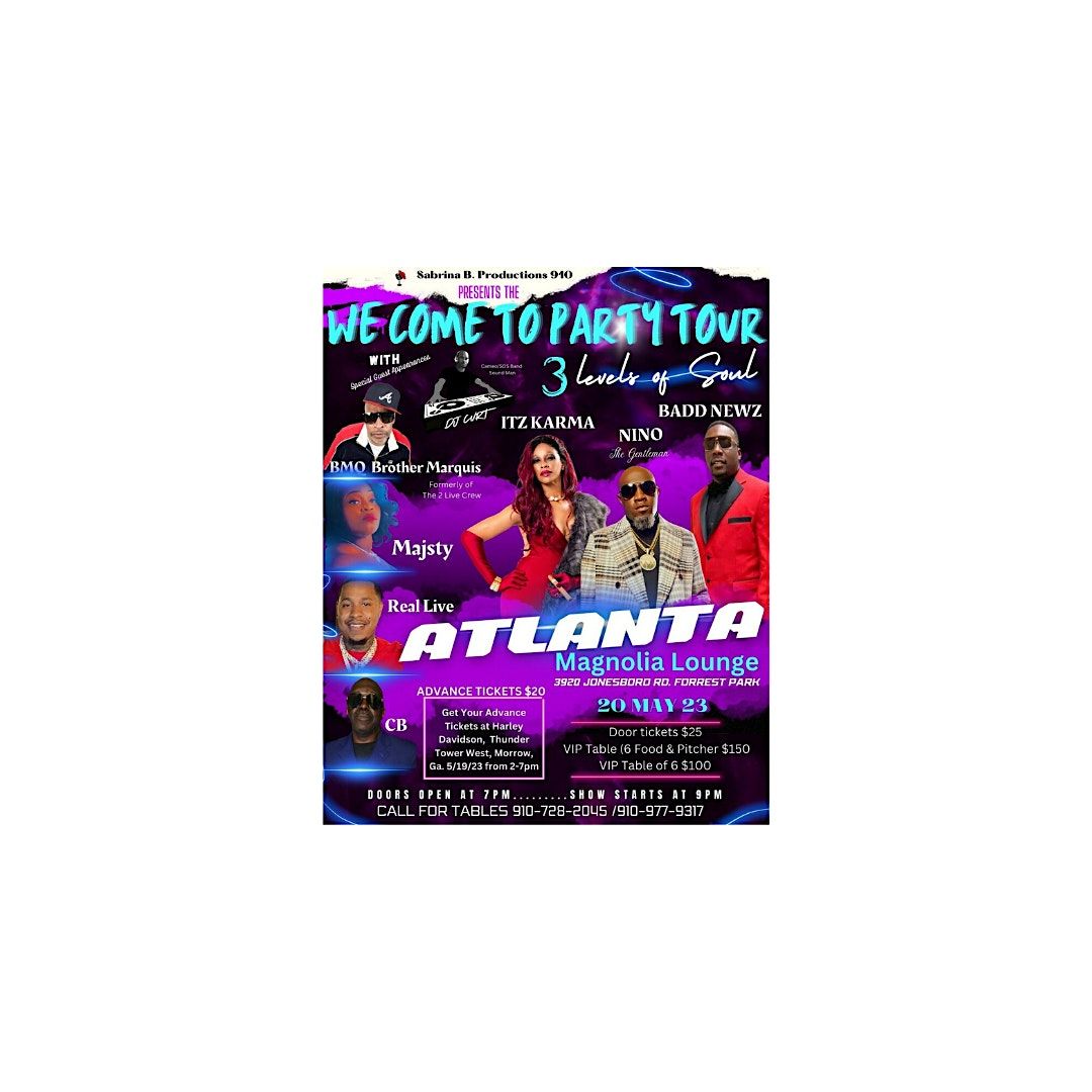 We Came to Party Tour~3 Levels of Soul LIVE PERFORMANCE!! Magnolia ...