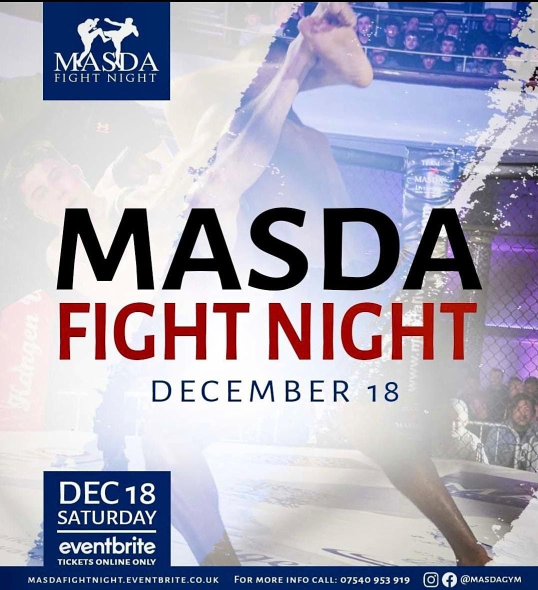 Masda Fight Night - MMA - MuayThai - K1 at Fusion, Liverpool on 18th ...