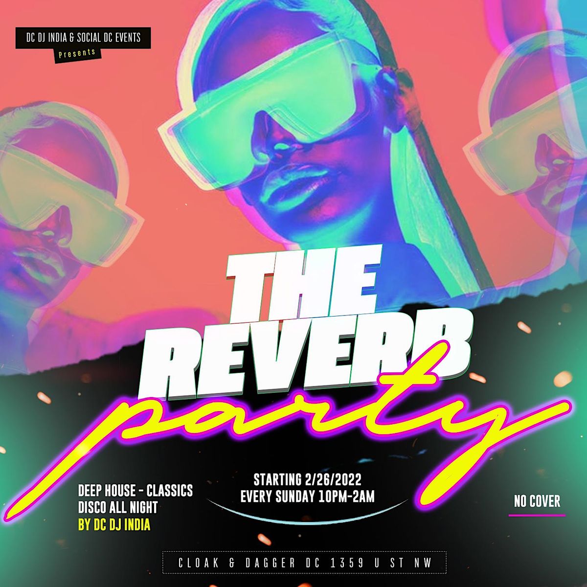 Deep House, Classics & Disco Party at Cloak & Dagger, Washington on ...