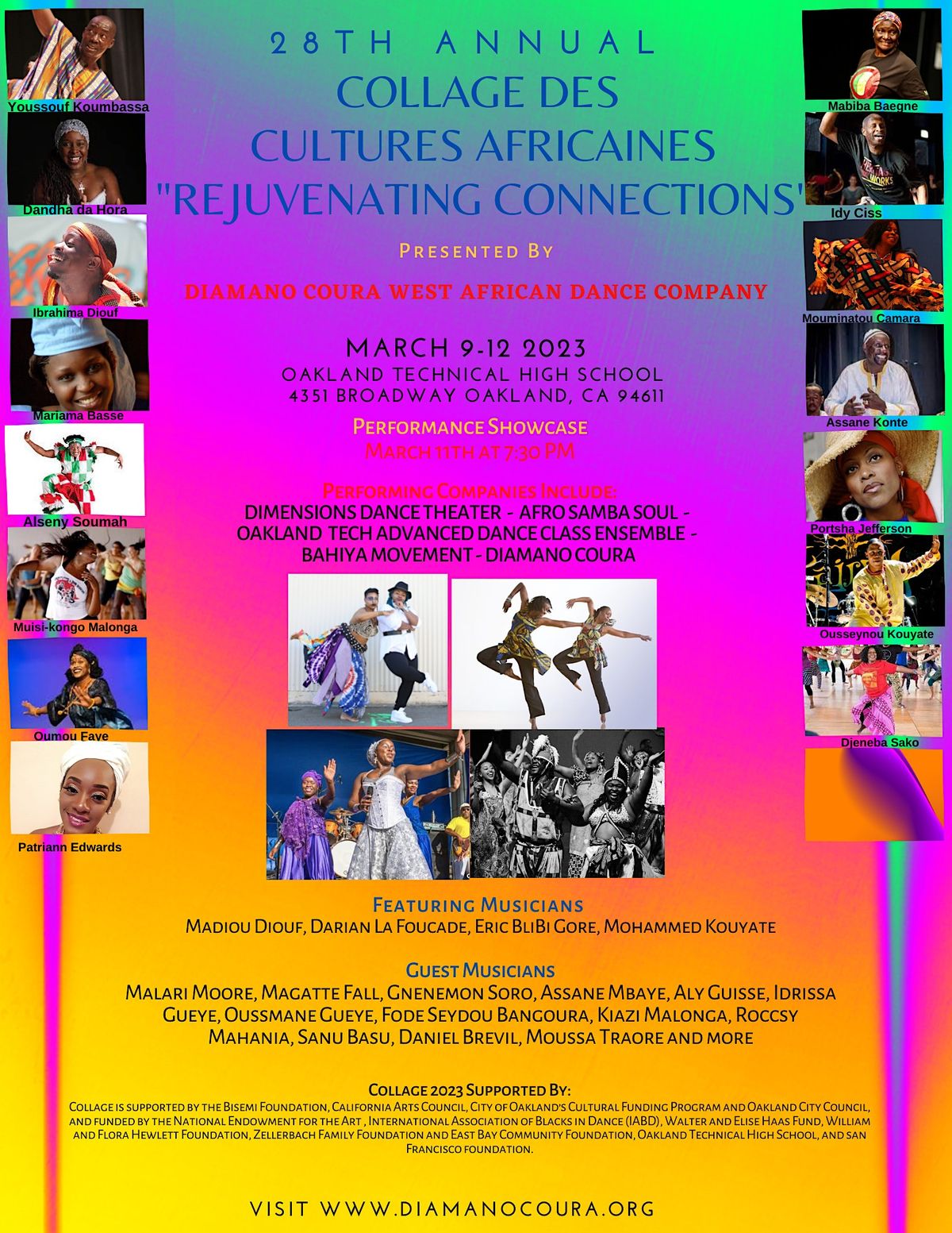 Collage Des Cultures Africaines Oakland Technical High School Theater Collage Des Cultures Africaines Oakland Technical High School Theater