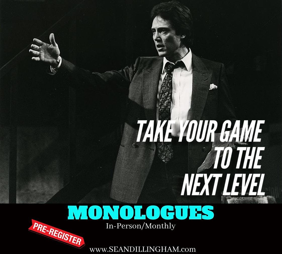 Monologue Acting Class (In-Person) Adults 18+ at Scottsdale on 10th ...