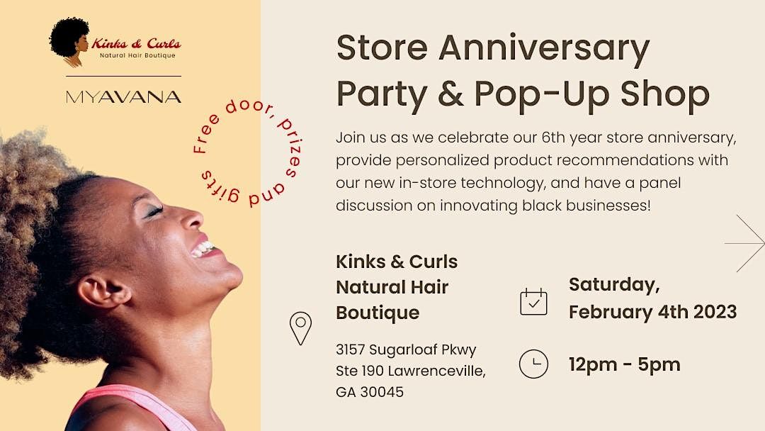 Kinks and Curls 6th Anniversary Celebration featuring MYAVANA at Kinks ...