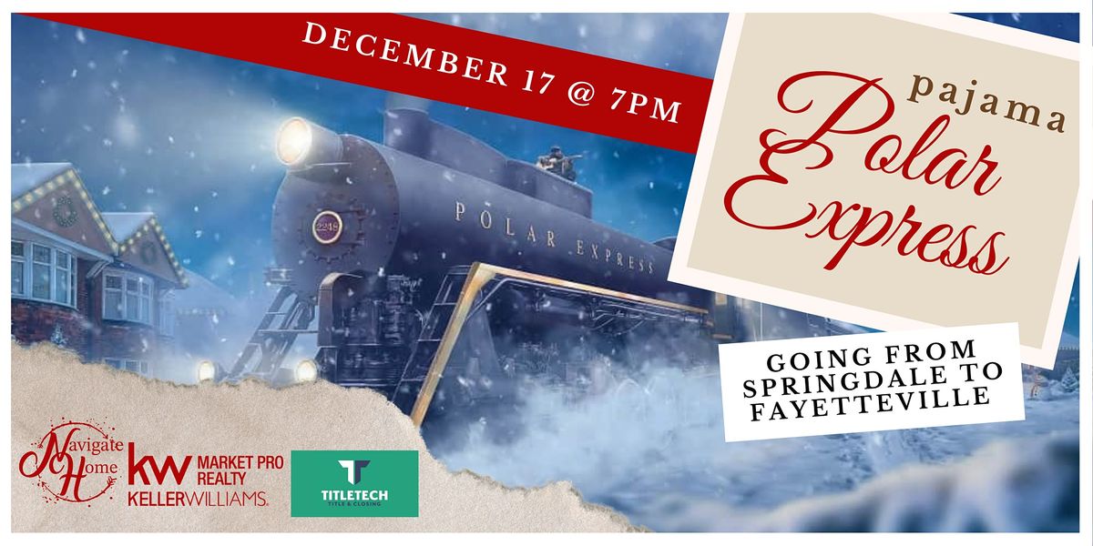 Pajama Polar Express | A & M Train Station, Springdale, AR | December ...