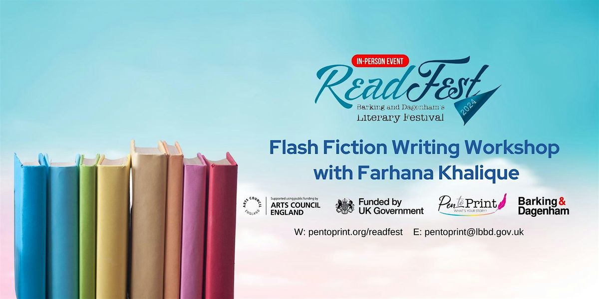 ReadFest 2024: Flash Fiction Writing Workshop at Dagenham Library ...