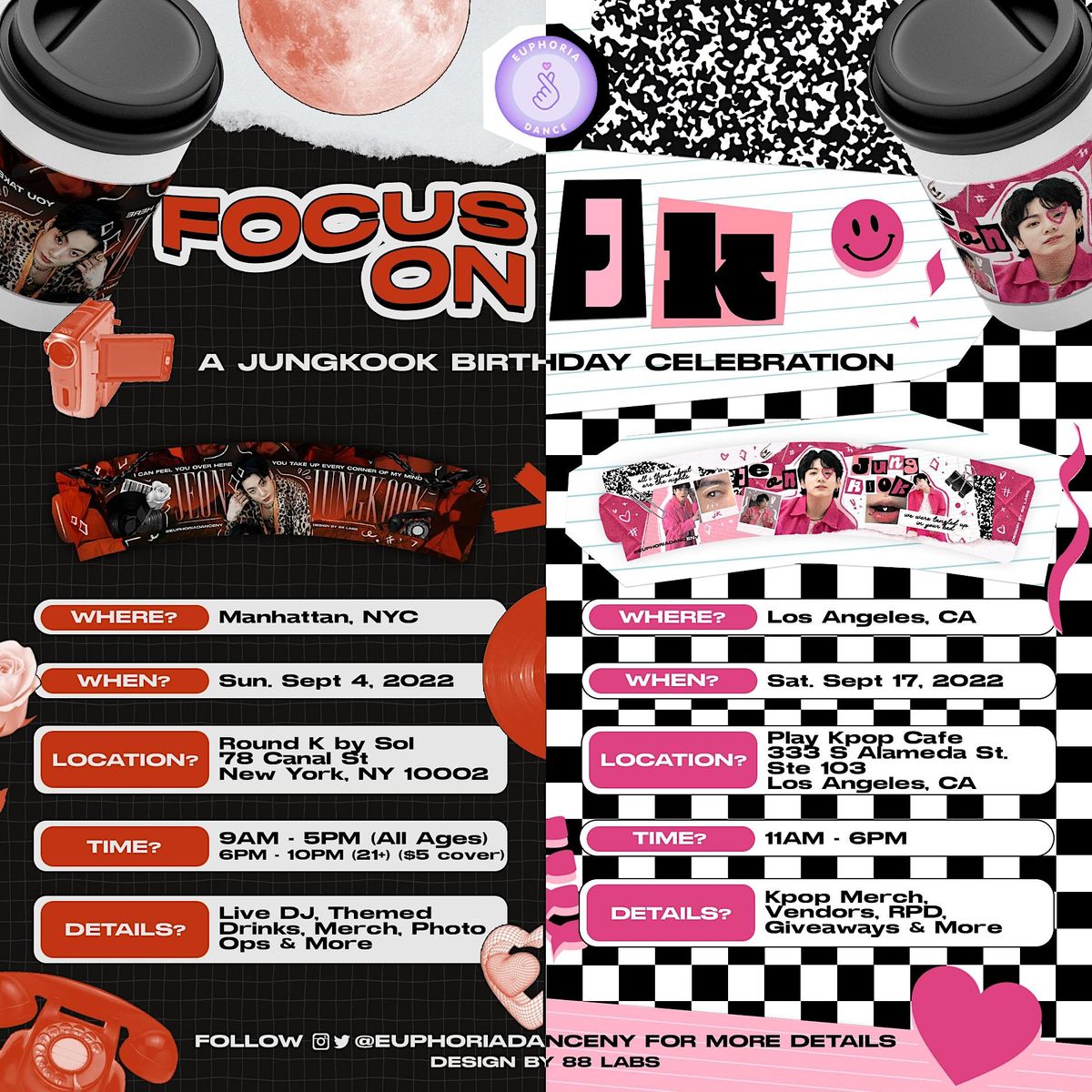 Focus on JK: A Jungkook Birthday Event (Los Angeles, CA) | PLAY KPOP ...