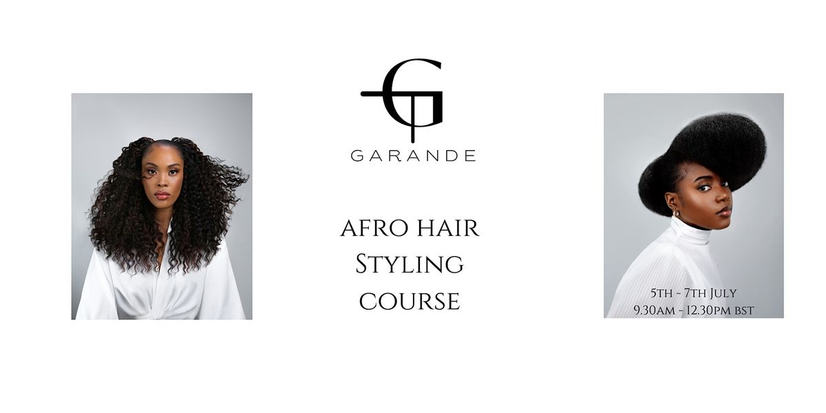 Afro and Curly Hair Styling Course at Online on 5th July, 2023