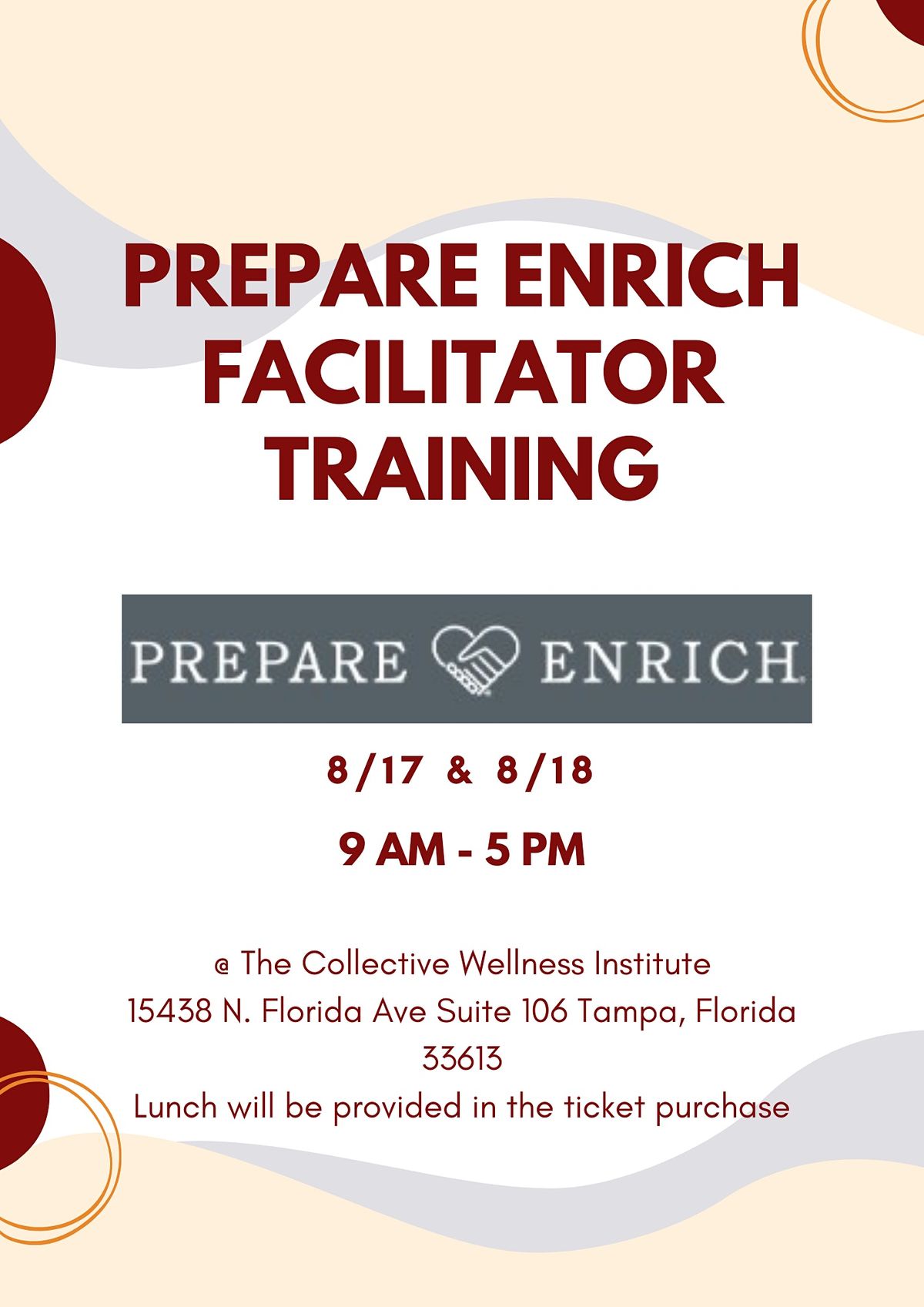 Prepare Enrich Facilitator Training at The Collective Wellness ...