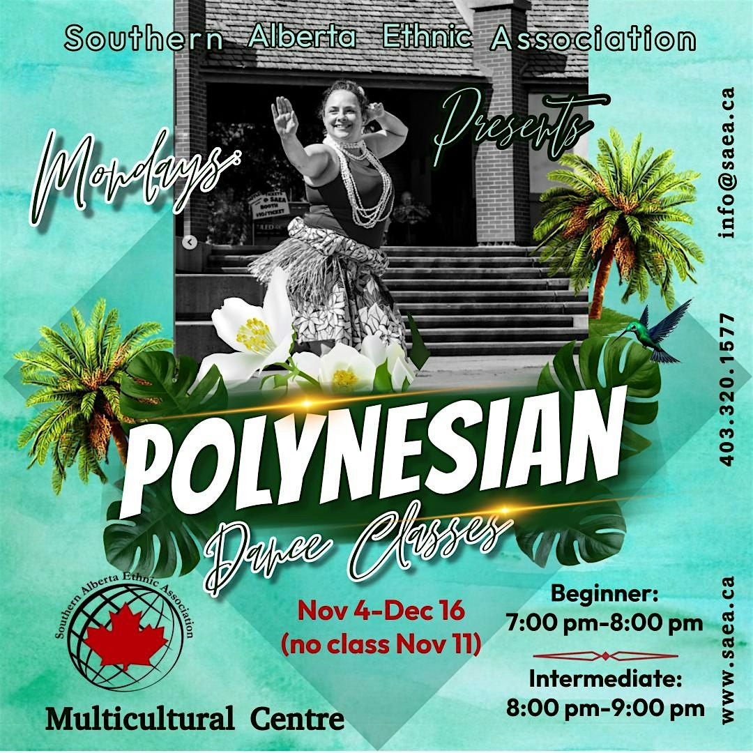 Intermediate Polynesian Hula Dance Fall 2024 | MultiCultural Centre ...