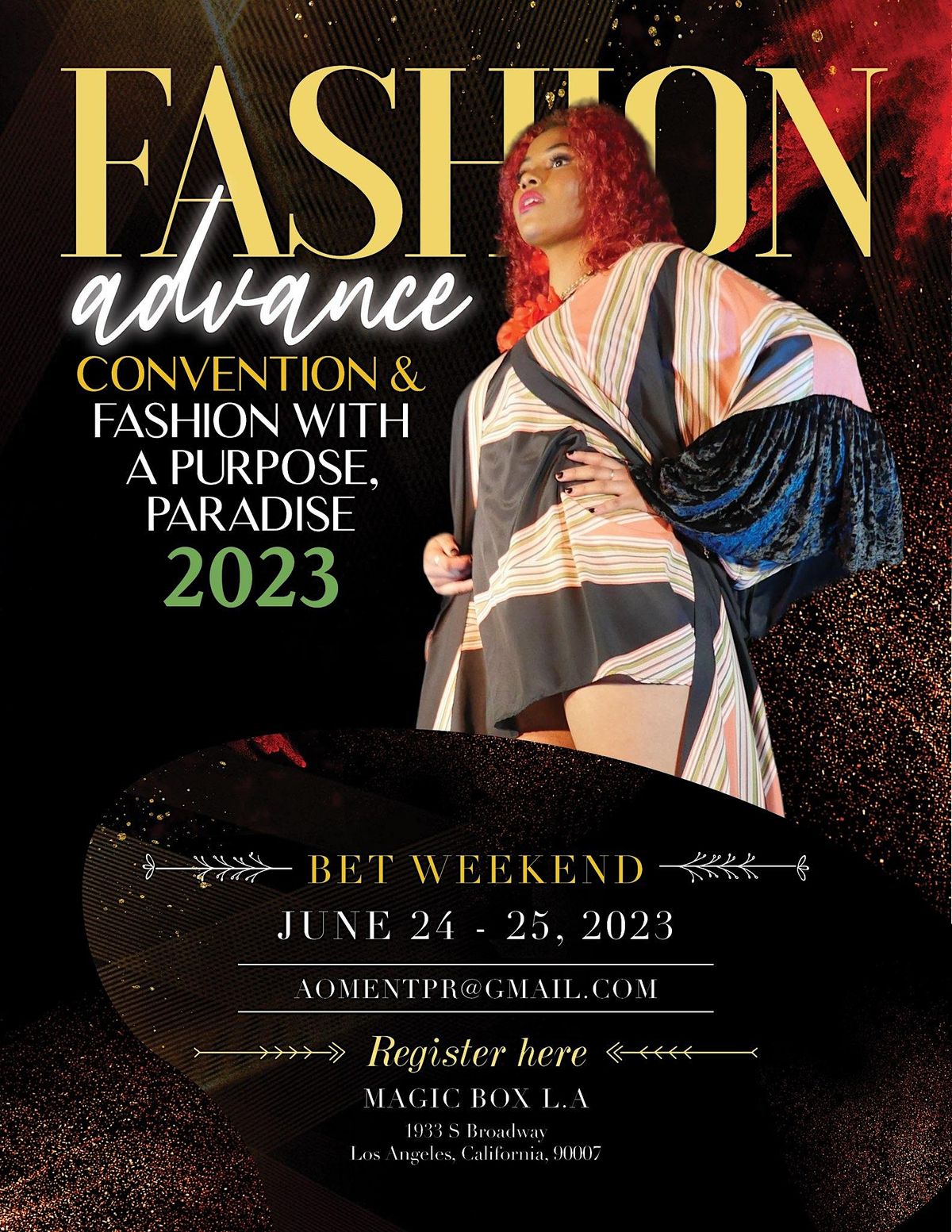 Day 2 Fashion Advance Convention & Fashion with a Purpose Paradise at ...