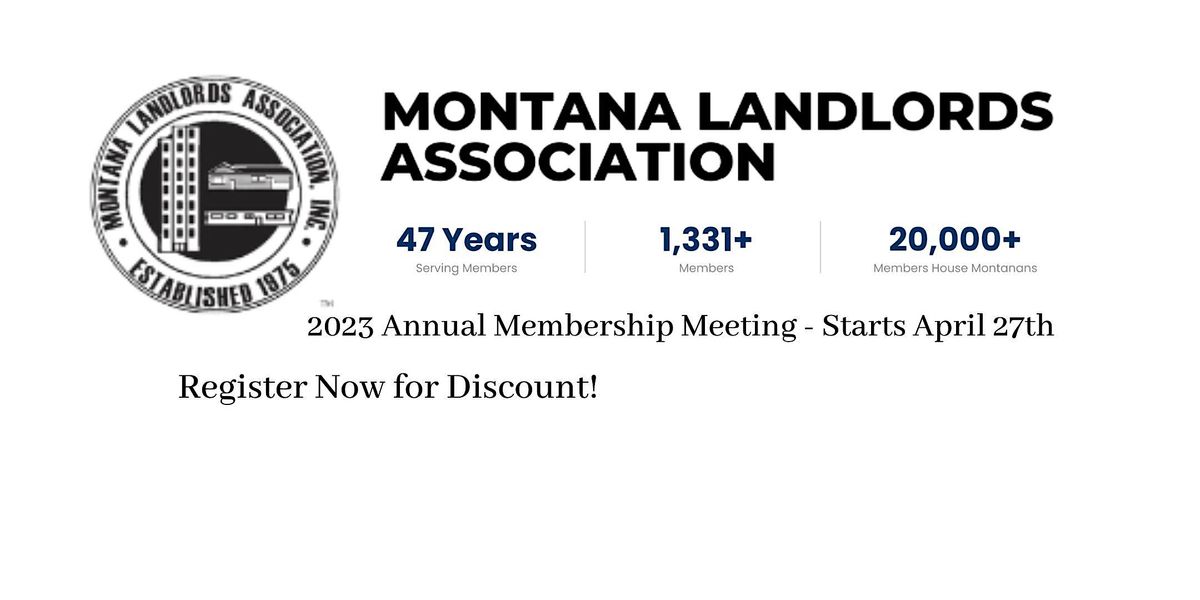 2023 Montana Landlords Association Annual Meeting at Ramada by Wyndham ...
