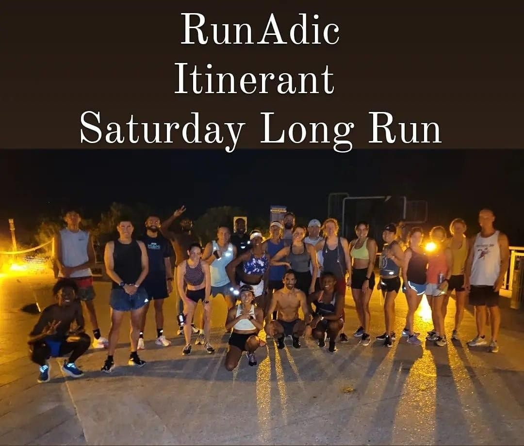 Itinerant Long Run by Runadic | South Pointe Beach, Miami Beach, FL | January 1, 2022