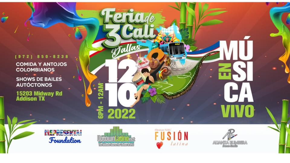 Feria de Cali Dallas 2022 at Dallas Dance Studio, Addison on 10th ...