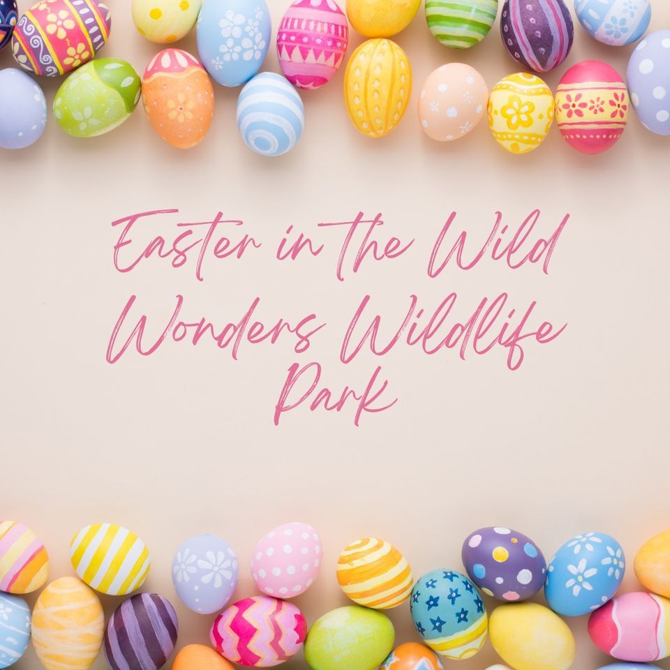 Easter in the Wild Wonders Wildlife Park - March 17, 2024 - 11:00 am - 1:00pm | 1005 Triangle ...
