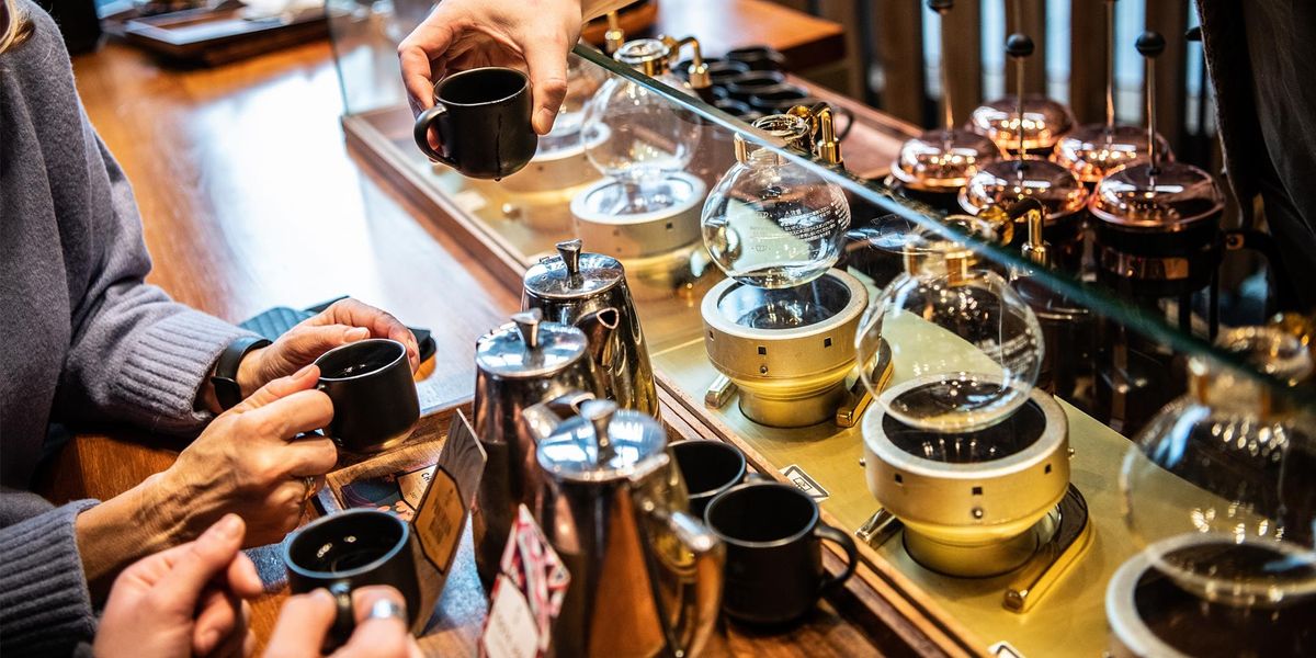 Starbucks Reserve Coffee Sampling at Starbucks Reserve Roastery New ...
