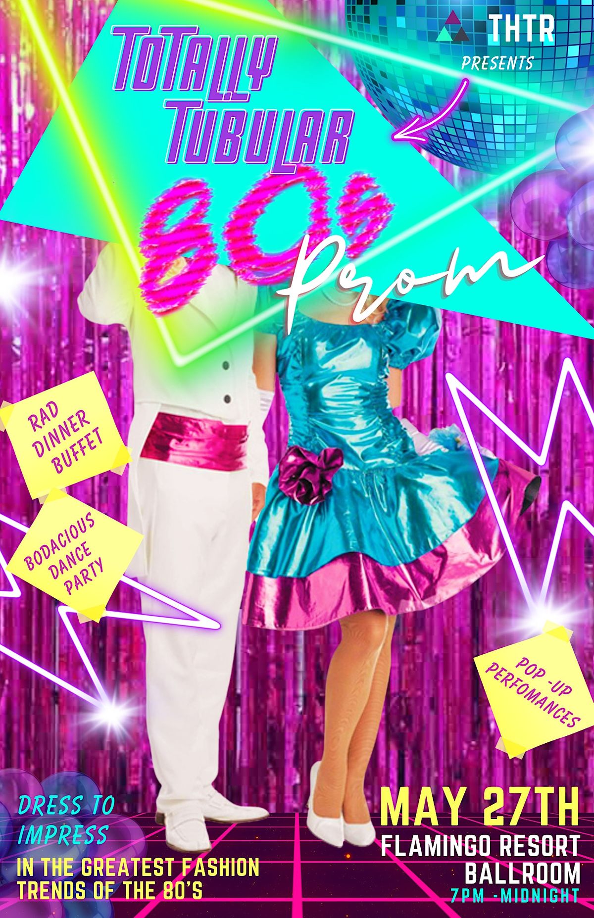 Totally Tubular 80s Prom at the Flamingo Resort!! at Flamingo Resort ...