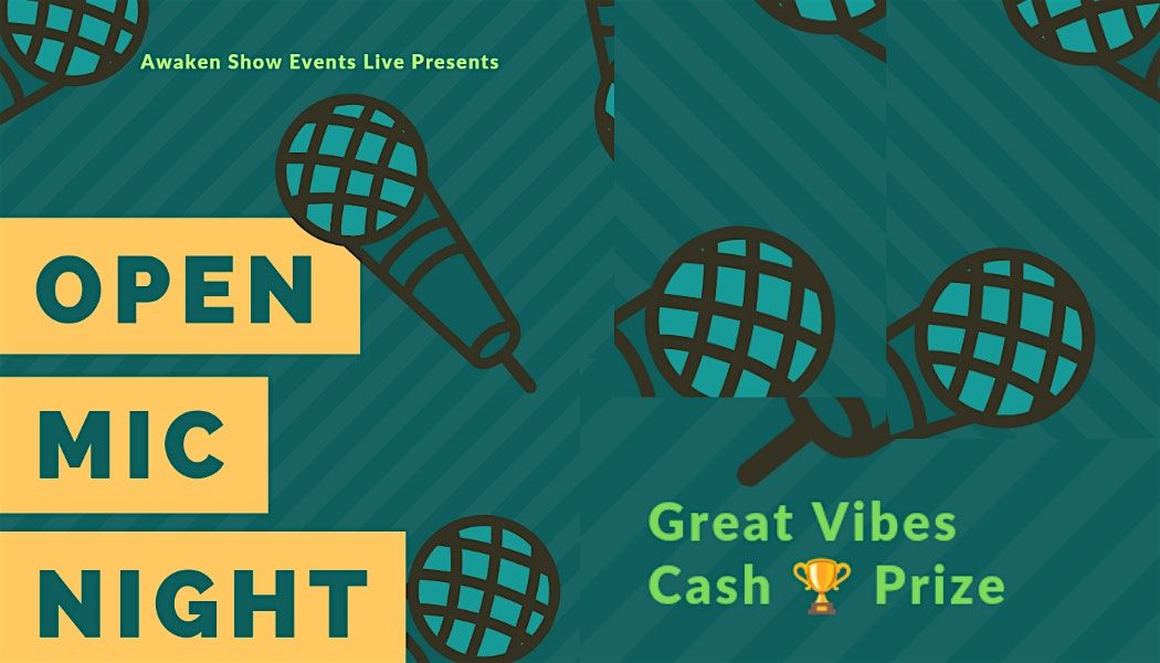 Open Mic Show-Poets, Singers, Actors, Musicians, Comedians & More ...