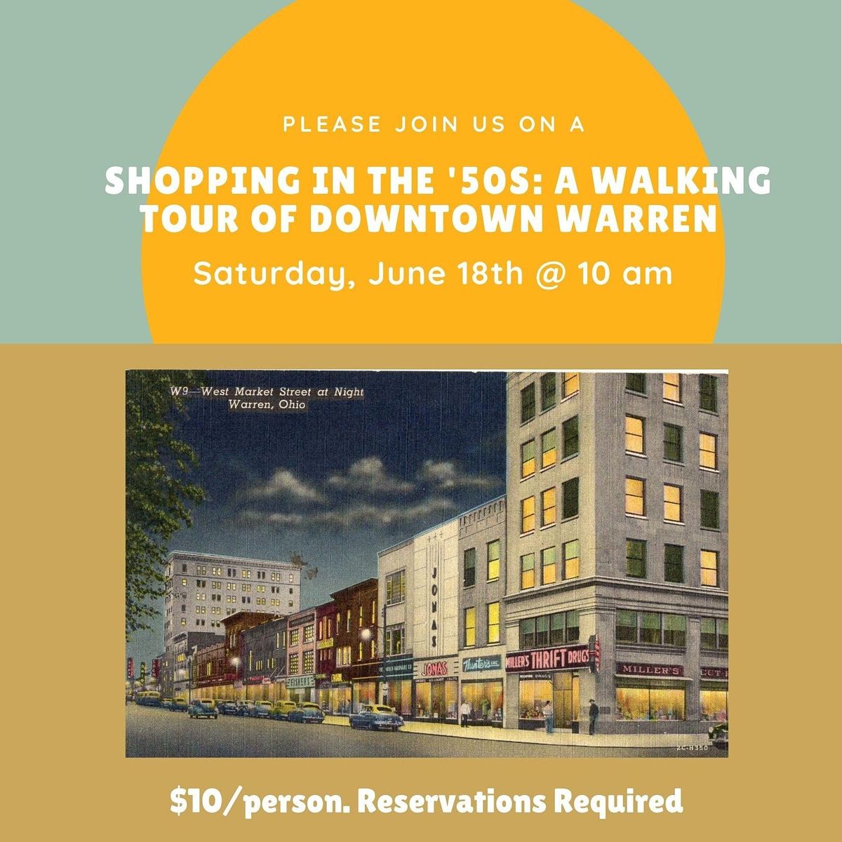Shopping in the 1950s: Downtown Warren Walking Tour | Saratoga ...
