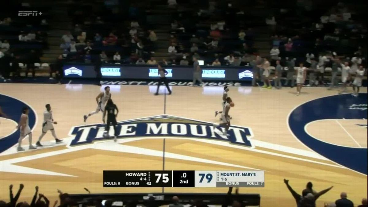 Manhattan Jaspers at Mount St Marys Mountaineers Mens Basketball at ...