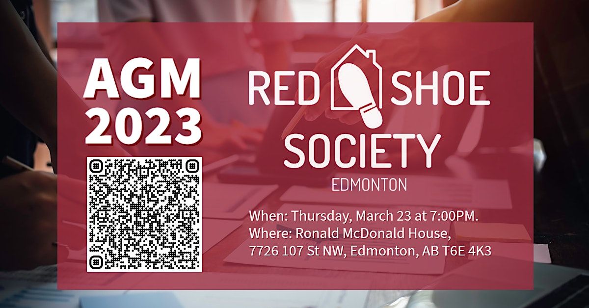 Red Shoe Society Edmonton - 2023 Annual General Meeting at Ronald ...