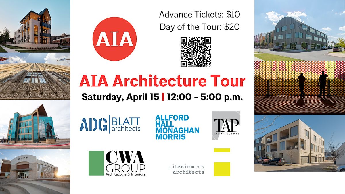 2023 AIA Architecture Tour | Various Oklahoma City Sites | April 15, 2023