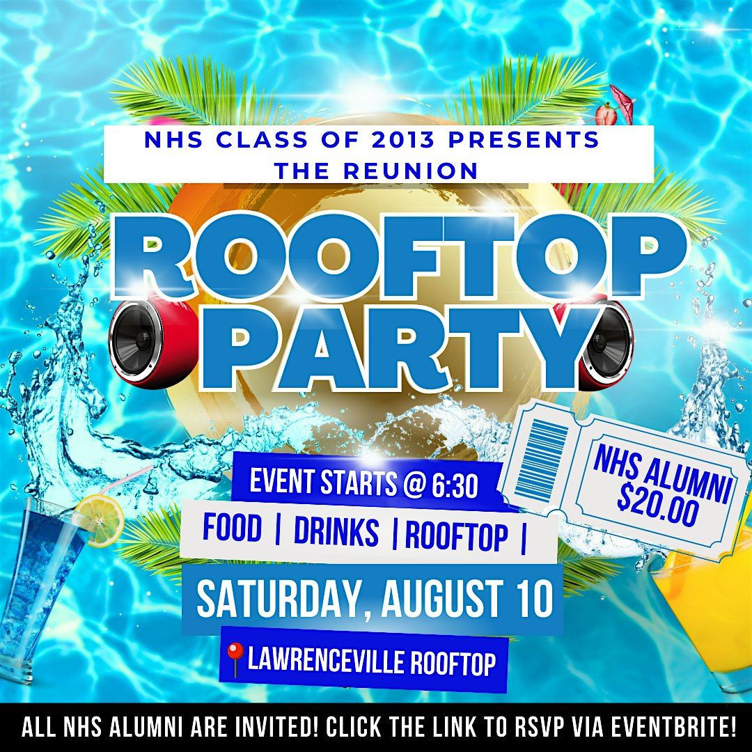 NHS Class Reunion | Lawrenceville | August 10, 2024