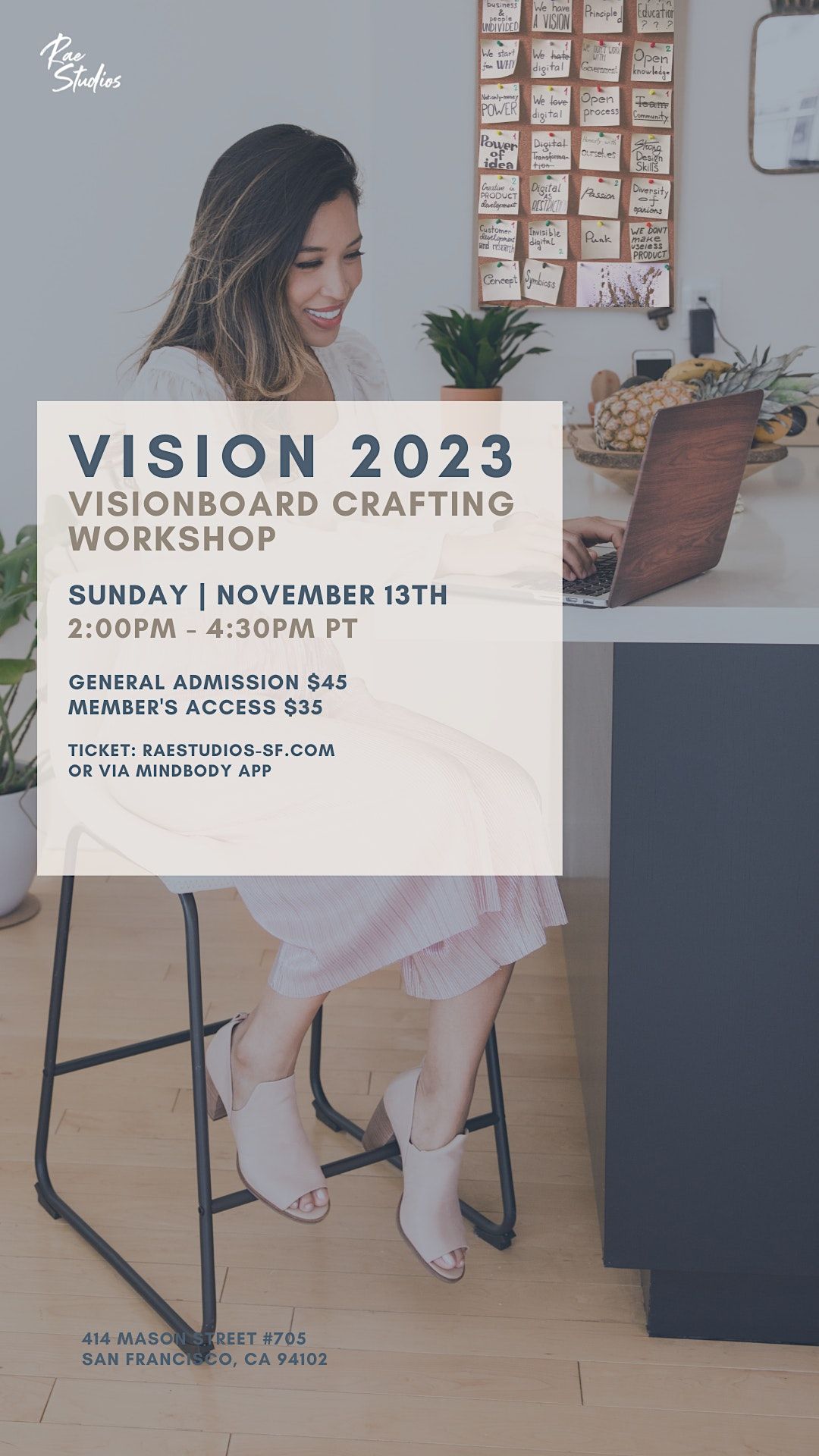 Vision 2022 A Vision Board Workshop, Vol 7 with Jessica Rae at Rae ...