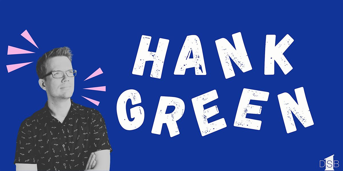 An Evening with Hank Green at Macky Auditorium Concert Hall, Boulder on ...