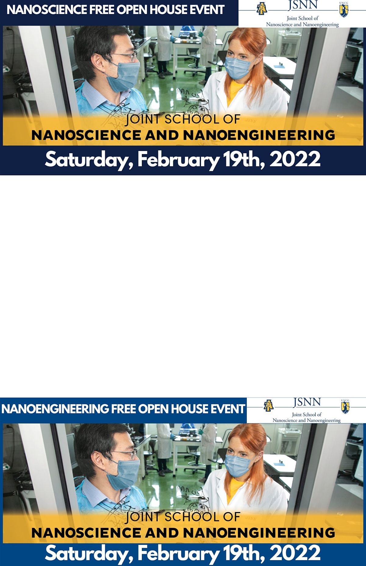 JSNN Nanoscience Hybrid Open House February 19 2022 | 2907 E Gate City ...