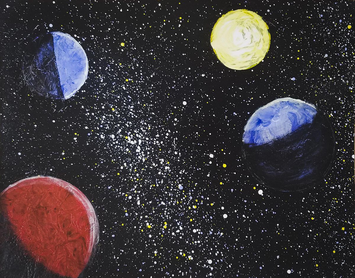 Connect + Create: Space Paintings at Chapel Event Center at Dix Park ...