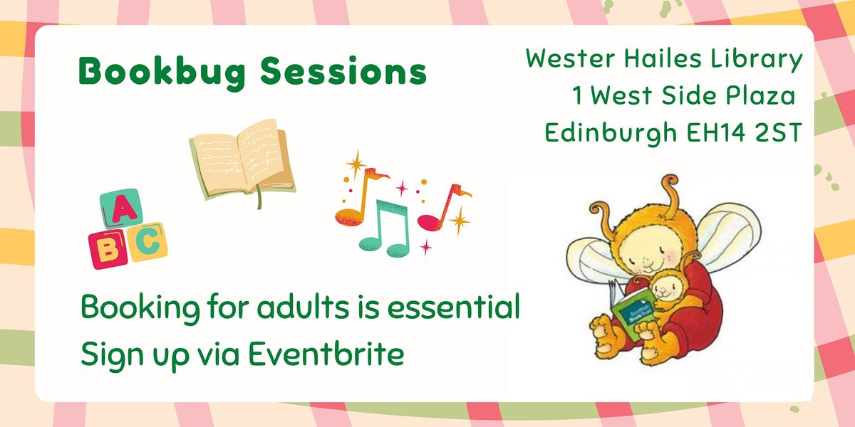 Bookbug session for under 5s - Wester Hailes Library at Wester Hailes ...