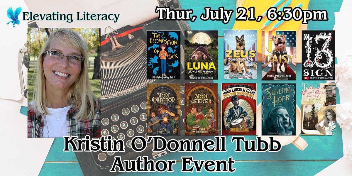 Kristin ODonnell Tubb Author Event at Soddy-Daisy Community Library on ...