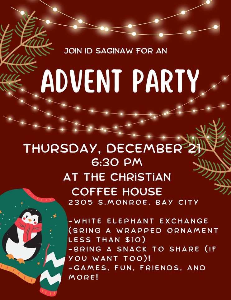 ID Young Adults Advent Party | St Hyacinth Fieldhouse, Bay City, MI ...